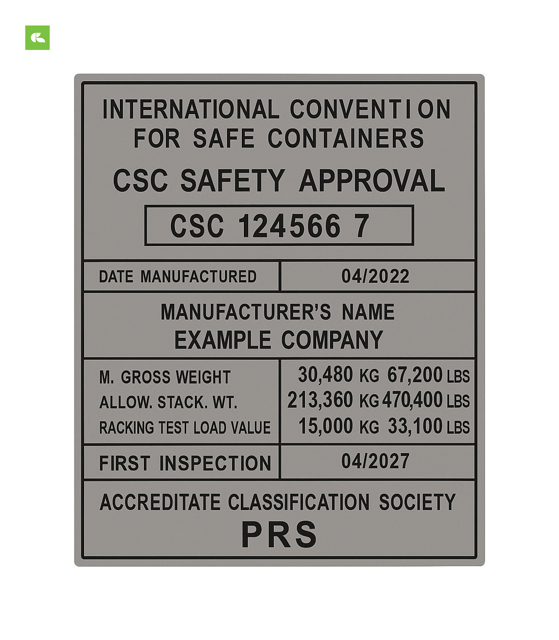 Certyfikat CSC – co to? Dlaczego kontener go potrzebuje?